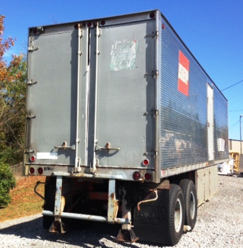 1970 Fruehauf Box Trailer w/ Misc Equipment (940168)