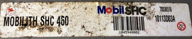Mobil Mobilith SHC 460 Lithium Complex Synthetic Grease 1 Drum