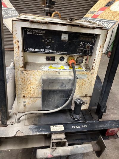 7000 Watt Diesel Powered Generator