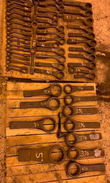 Set #2 of Slugging/Hammer Wrenches