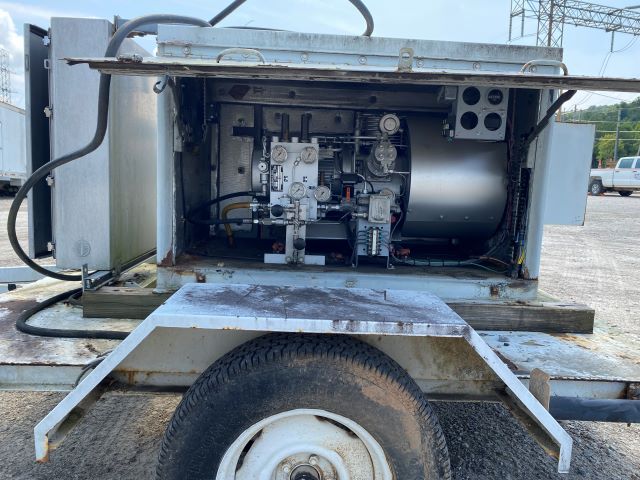 SALVAGE - Trailer w/ Air Compressor (920066)