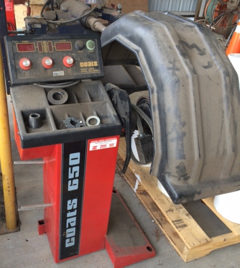 Coats 650 Wheel Balance