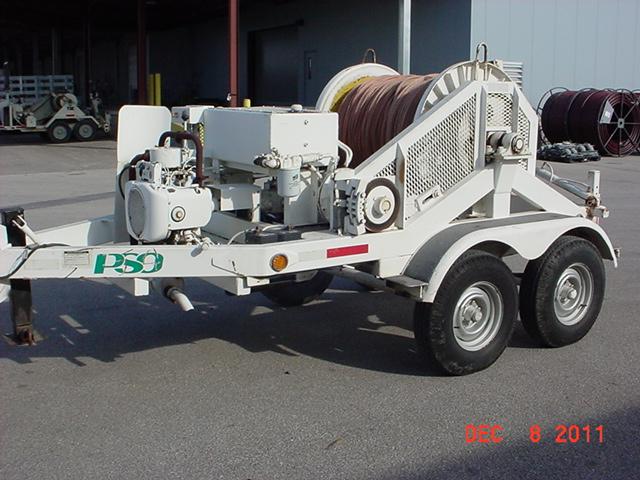 Sherman Puller/Tensioner trailer