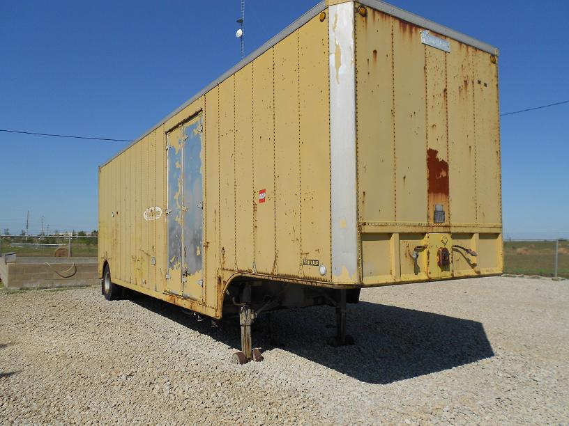 Fruehauf Box Trailer Light Duty Single Axle