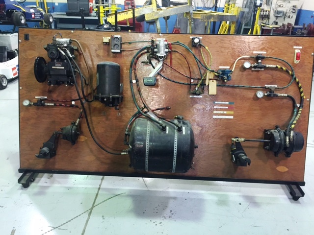 Air Brake Training Board (Homemade)